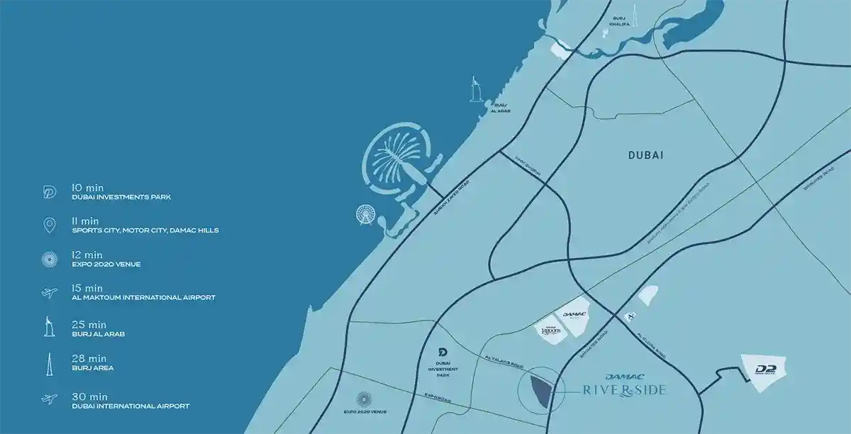 Riverside Views Apartments by Damac | Damac Riverside